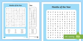 Days of the Week Word Search - word search, find a word, days, week, key