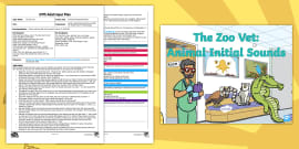 EYFS The Zoo Vet Information PowerPoint (teacher made)