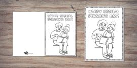 FREE! - Happy Fathers' Day Colouring Sheet | Colouring Sheets