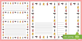 FREE! - Fire Truck Page Border | Page Borders | Twinkl