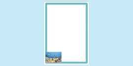 FREE! - Fish Page Border | Page Borders | Twinkl - Twinkl