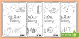 The Arabian Oryx of Qatar Fact File (teacher made) - Twinkl