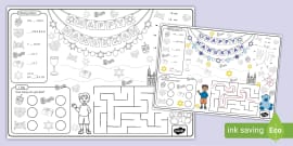 Hanukkah I Spy Activity (teacher made) - Twinkl