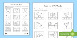 CVC Word Posters