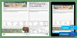 Taiga Biome Word Search for 3rd-5th Grade (Teacher-Made)