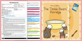 Writing Your Own Porridge Instructions Template - Twinkl