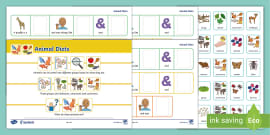 Y1 Animal Diets Sorting Activity Sheet (teacher made)