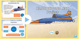 FREE! - KS2 BLOODHOUND SSC Project Assembly PowerPoint