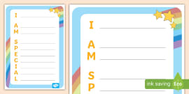 I am... Poem Template (Teacher-Made) - Twinkl