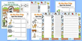 My Trip to the Zoo (teacher made) - Twinkl