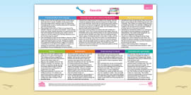 EYFS Seaside Mark-Making Image Reveal Activity | Twinkl