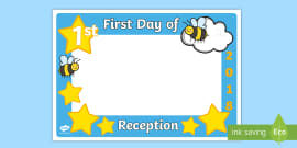 First Day Photo Prop Cards (teacher made)