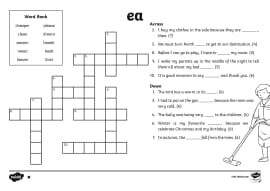 Find the 'ee' and 'ea' Worksheet - English Resource - Twinkl