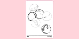 FREE! - Cardboard marble run with painted card | Colouring Sheets