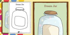 Design Your Own Dream Jar Worksheet / Worksheet - Twinkl