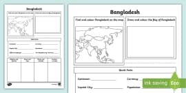Flooding in Bangladesh Worksheet / Worksheet (teacher made)