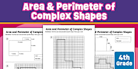 Area and Perimeter Word Problem Task Cards for 3rd-5th Grade