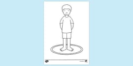 Hula Hoop Colouring | KS1 Colouring Sheets | Twinkl - Twinkl