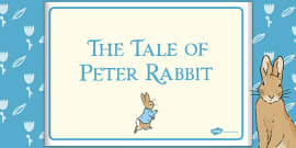 The Tale of Peter Rabbit Story Sequencing Cards - Twinkl
