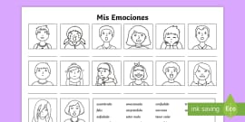 Juego de mesa - Las emociones - auto-estima, sentimientos, emociones, todo