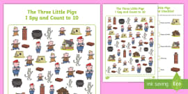 The Three Little Pigs Maze Pack | Twinkl (teacher made)