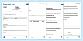 Accident Record Form With Body Map Template (teacher made)