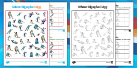 Summer and Winter Olympic Sorting Activity (teacher made)