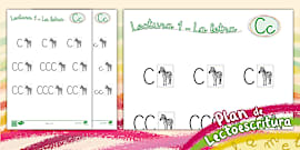 Plan de lectoescritura: La letra B - Lectura 1