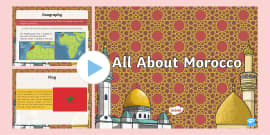 Morocco Mind Map,Morocco (teacher made) - Twinkl