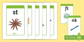 Phase 2 Mnemonic Flash Cards (A4) (teacher made)