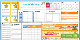 Class Management Teacher Folder Complete Resource Pack