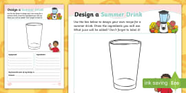 Design a Smoothie Activity (teacher made) - Twinkl