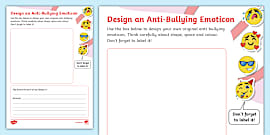 Anti-Bullying Acrostic Poem Template Activity | Twinkl Life