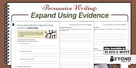 Persuasive Essay Scaffold