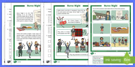 KS1 Burns Night Reading Comprehension - burns day, scotland, haggis, auld