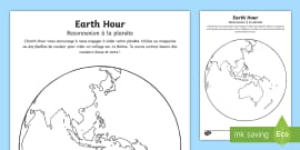 Earth Hour Crafts | Earth Hour Collage Craft | Twinkl