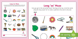 oo Words PowerPoint | Long oo Words Activity (teacher made)