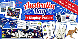 Australia Day Display Poster