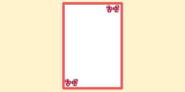 FREE! - Red Panda Page Border | Page Borders | Twinkl
