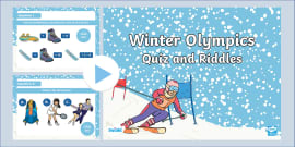 KS1 The Winter Olympics Information PowerPoint - Twinkl