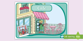 Cafe Food Cut-Outs (teacher made) - Twinkl