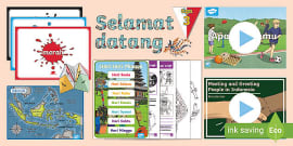 KS2 Indonesia Fact Cards (teacher made) - Twinkl