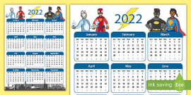 👉 Reading Corner Superhero Themed Display Pack