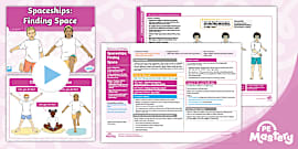 Year 1 Gymnastics Balance Lesson 4 - Points and Patches