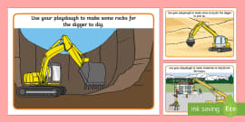 Construction-Themed Cutting Skills Worksheets (teacher made)