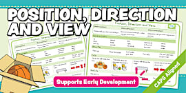 Grade 2 Maths: Position and Direction: Vocabulary Posters