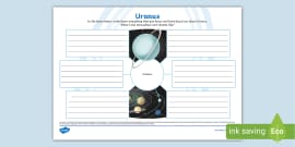 What is Uranus? - The Coldest Planet - Twinkl