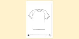 Design Your Own Shirt Worksheet (teacher made) - Twinkl