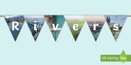 FREE! - Rivers Display Banner (teacher made) - Twinkl
