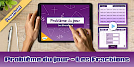 Grade 5 Hands-On Fraction Assessment French
